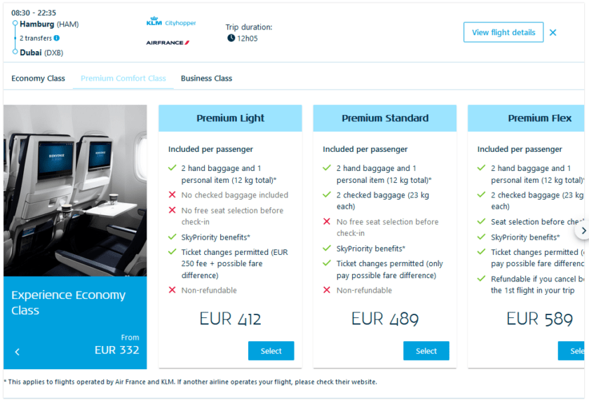 Air France & KLM Introduce New Light Fares for Business (excl. Lounge ...