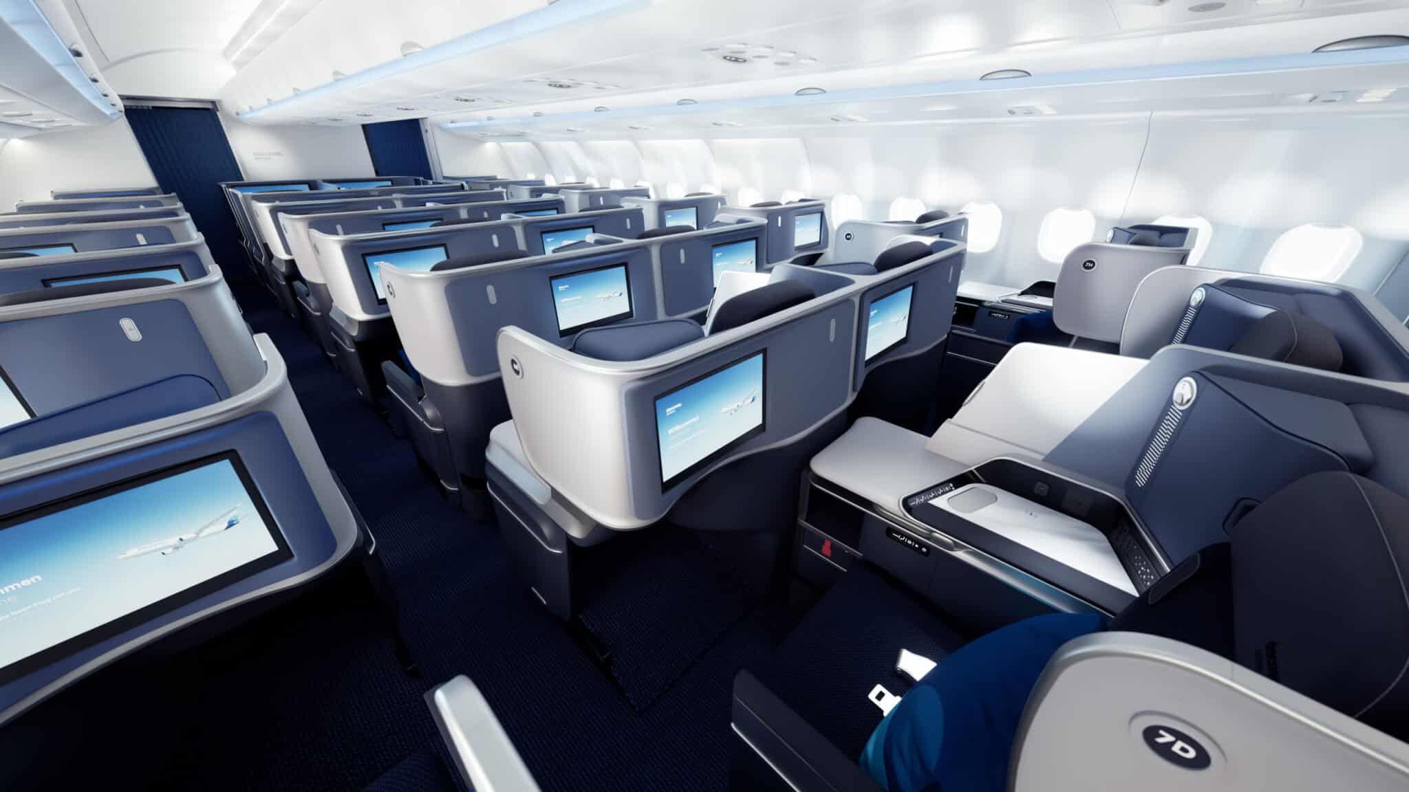 Airbus A330 Economia Interior