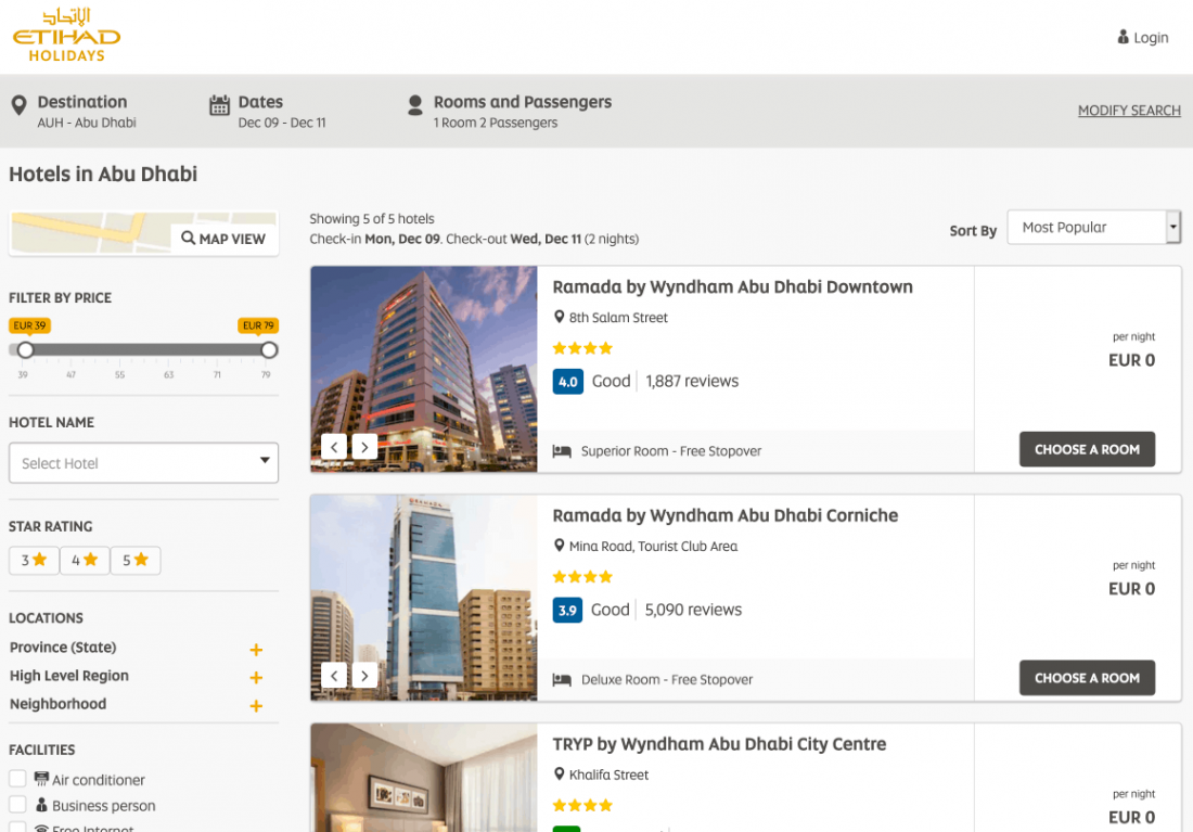 Etihad Stopover Program: Two Free Hotel Nights in Abu Dhabi (Even In ...