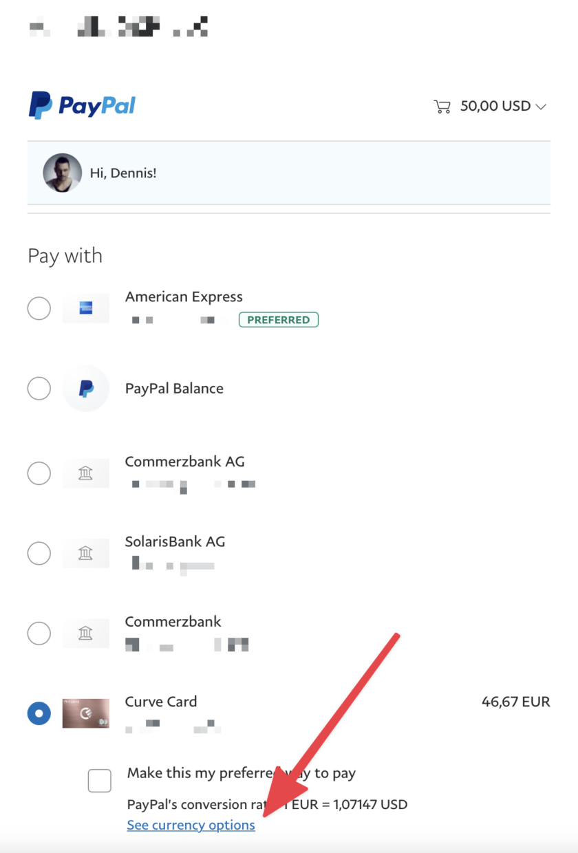 How to: Disable PayPal's Dynamic Currency Conversion