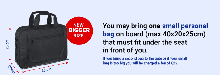 Ryanair's Current Baggage and Carry-On Regulations