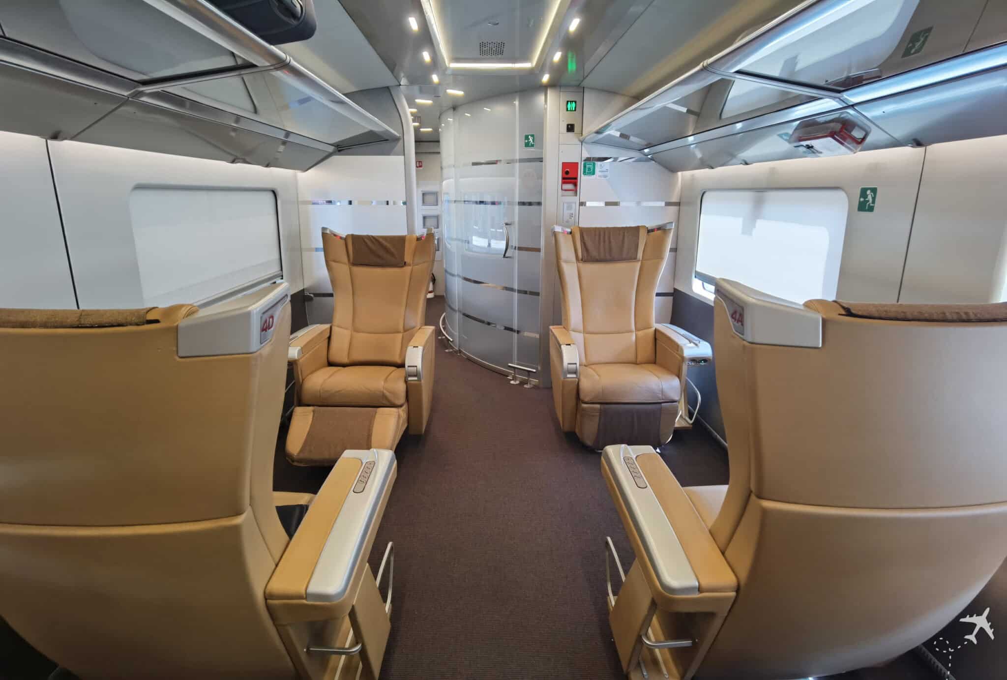 A Real First Class in a Train: Review of Trenitalia's Executive Class ...