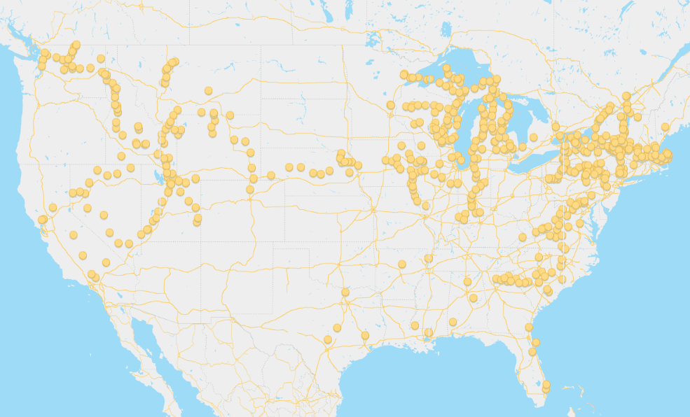Megabus: Numerous Bus Routes in the USA for $1 (+ $4 Booking Fee ...