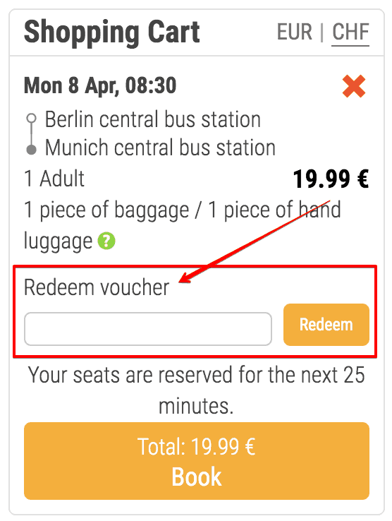 Flixbus Voucher: 20% Discount on Flixbus and Flixtrain Rides in Germany