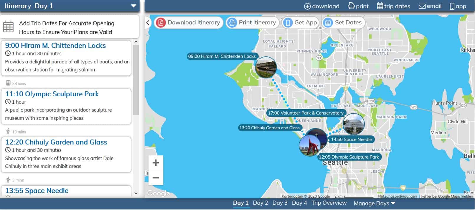 Tools for Deciding What Places to Visit at Your Destination